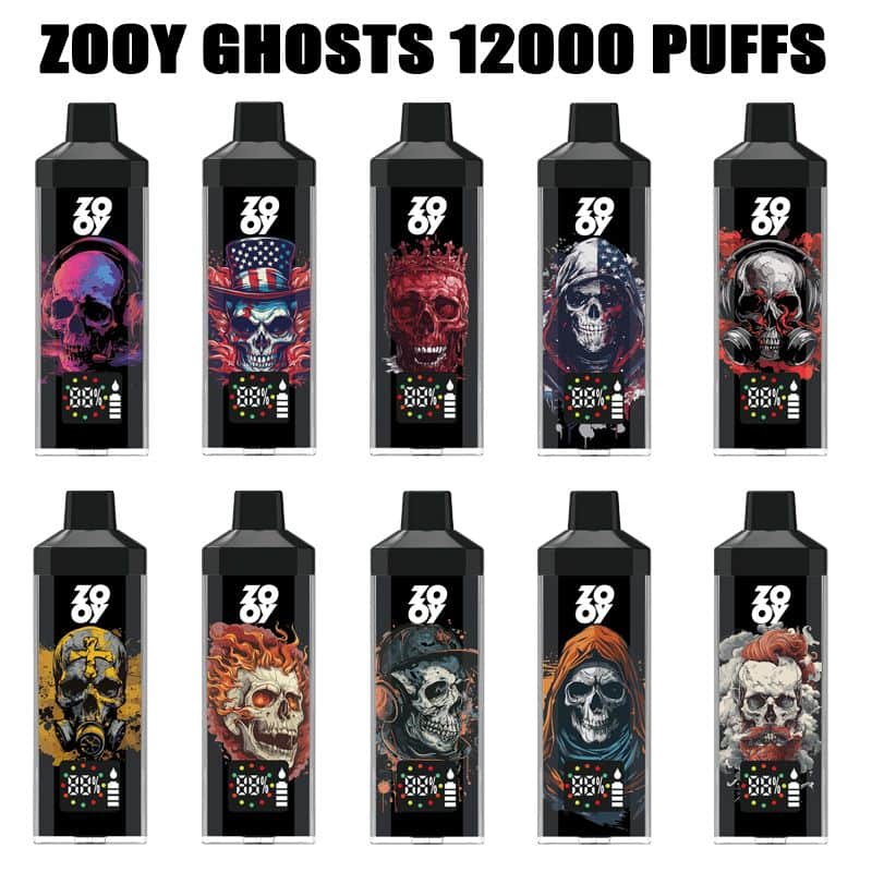 zooy ghosts 12000 puff 12k Original savage vape vapes disposable puff ...