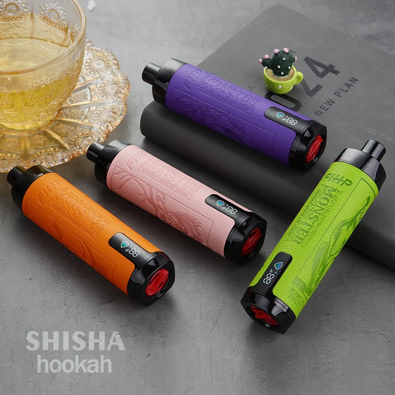 FIHP Shisha Hookah 12000 Puffs Vaper Rechargeable 22ml 650mah Puff ...
