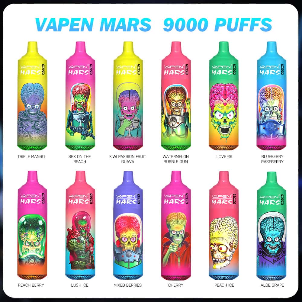 VAPEN MARS 9000 puff 9k tornado vape vaper desechable vape stores eu ...