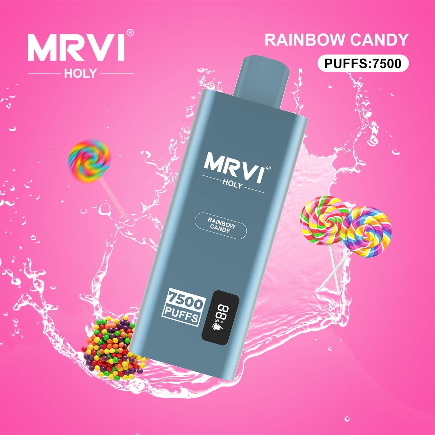 Mrvi Holy 7500 Puffs Disposable Vape Pen Device with 15ml Prefilled ...