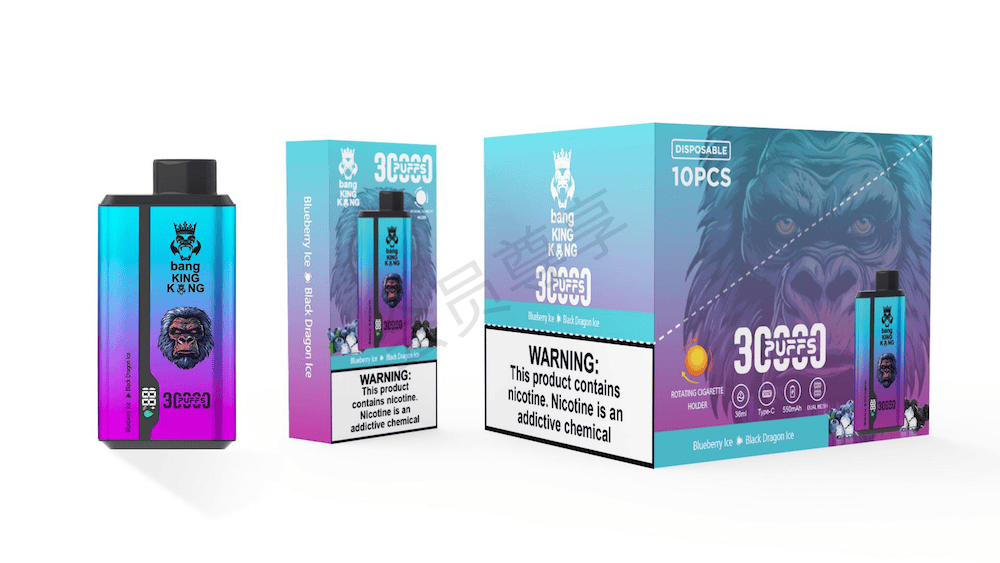 Bang king 30k Puffs MOQ 10pcs Double Taste LCD Display Disposable Vape ...