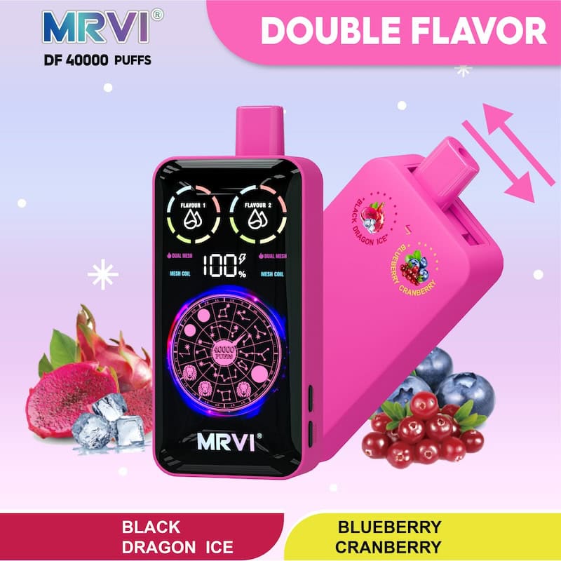 MRVI DF 40000 Puffs with double flavor & full screen 40k Puff - Vivivapes