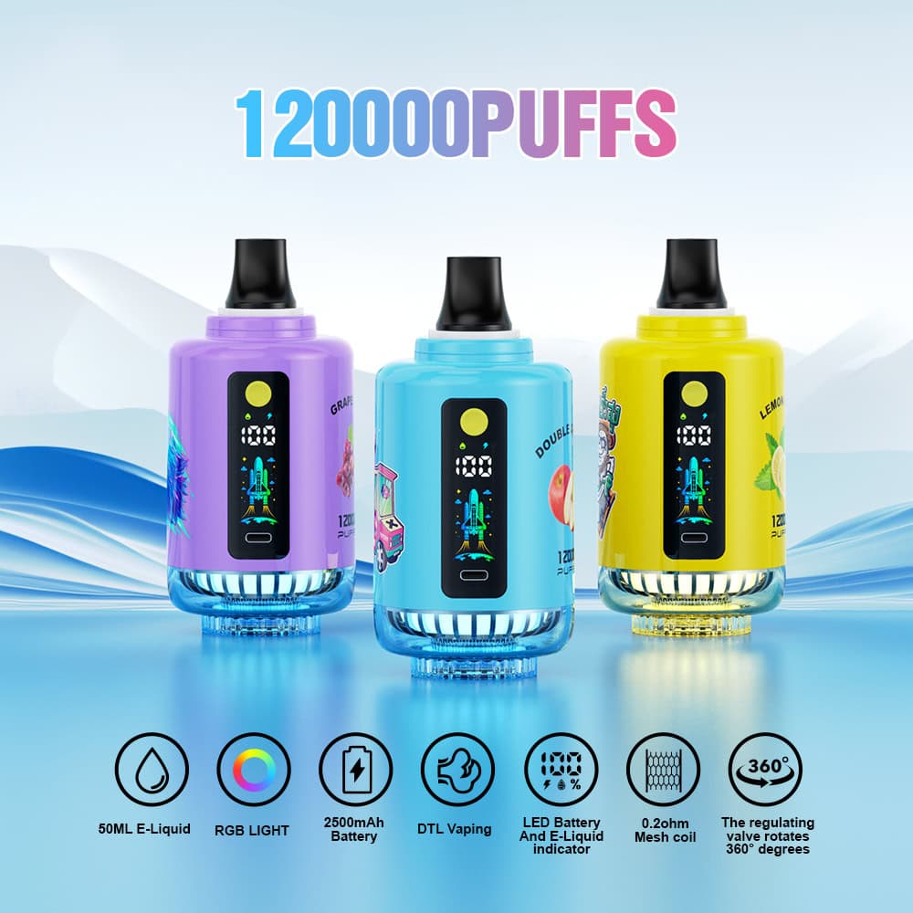 ATVS 120K Puff Disposable Vape - Vivivapes