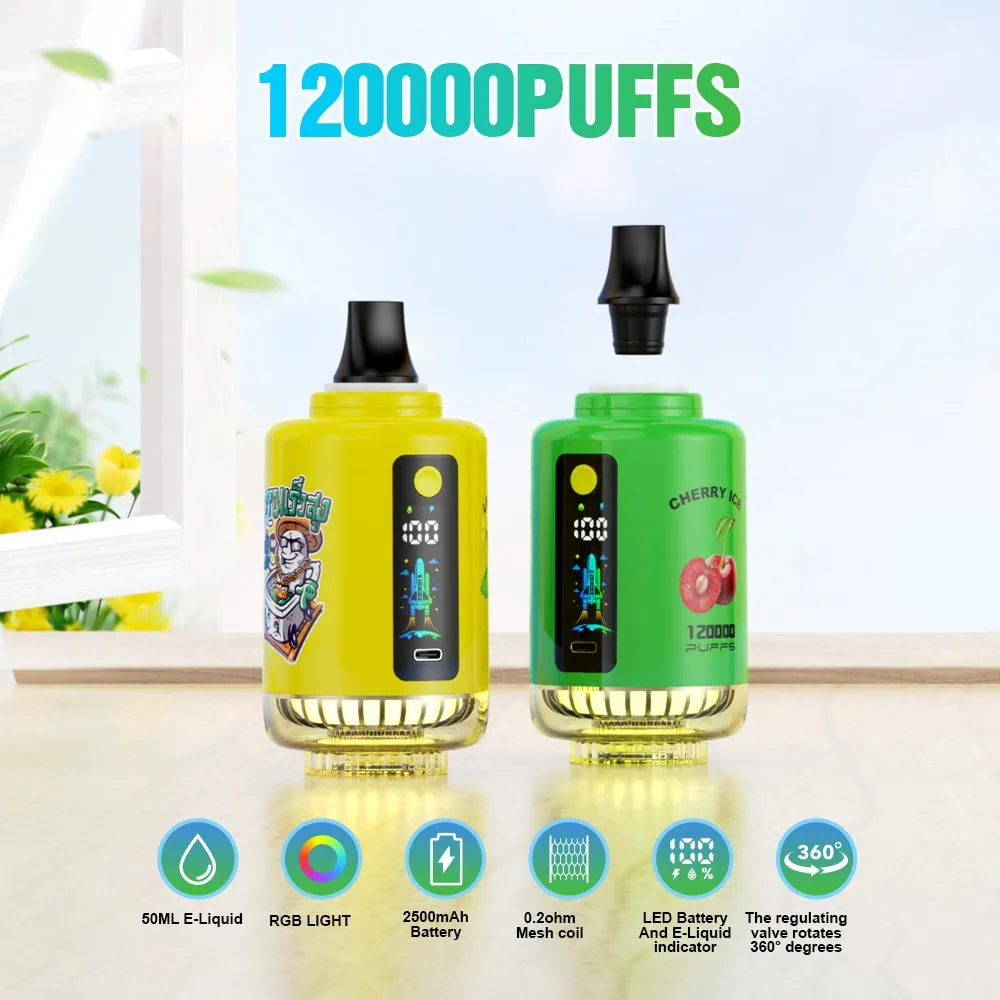 ATVS 120K Puff Disposable Vape - Vivivapes