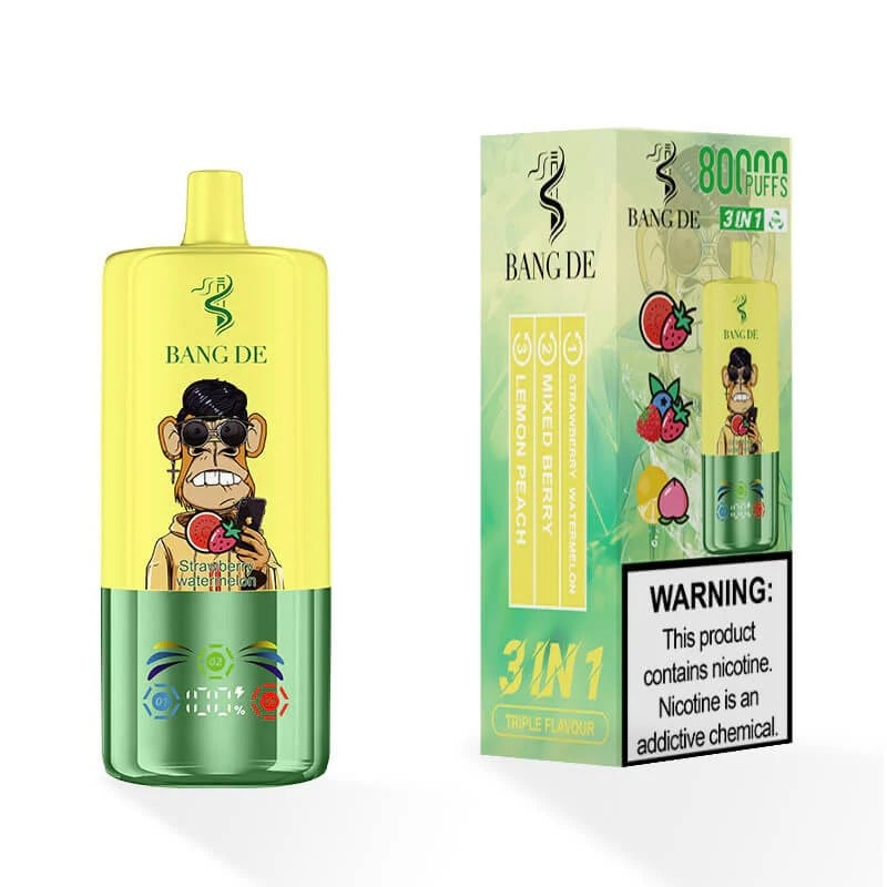 Big Bang Vape Puff 80k Bang da 80000 tiri 3 in 1 aromi vaporizzatore ...